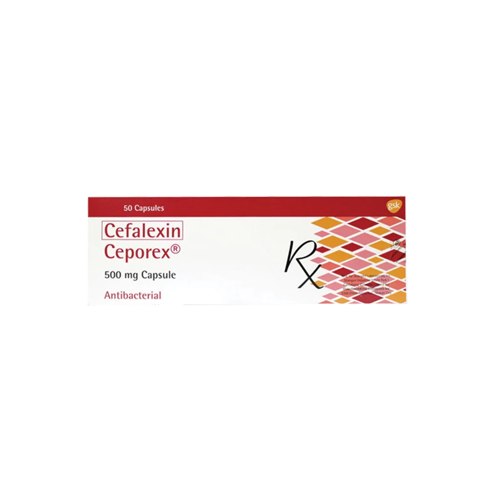 CEPOREX Cefalexin 500mg Capsule 1's price in the Philippines | MedsGo ...